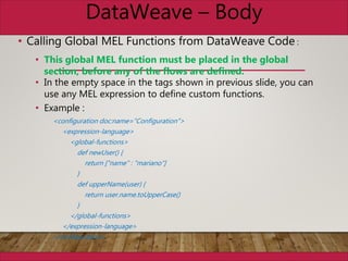 Mule dataweave | PPT