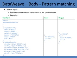 Mule data weave_7 | PPT | Free Download
