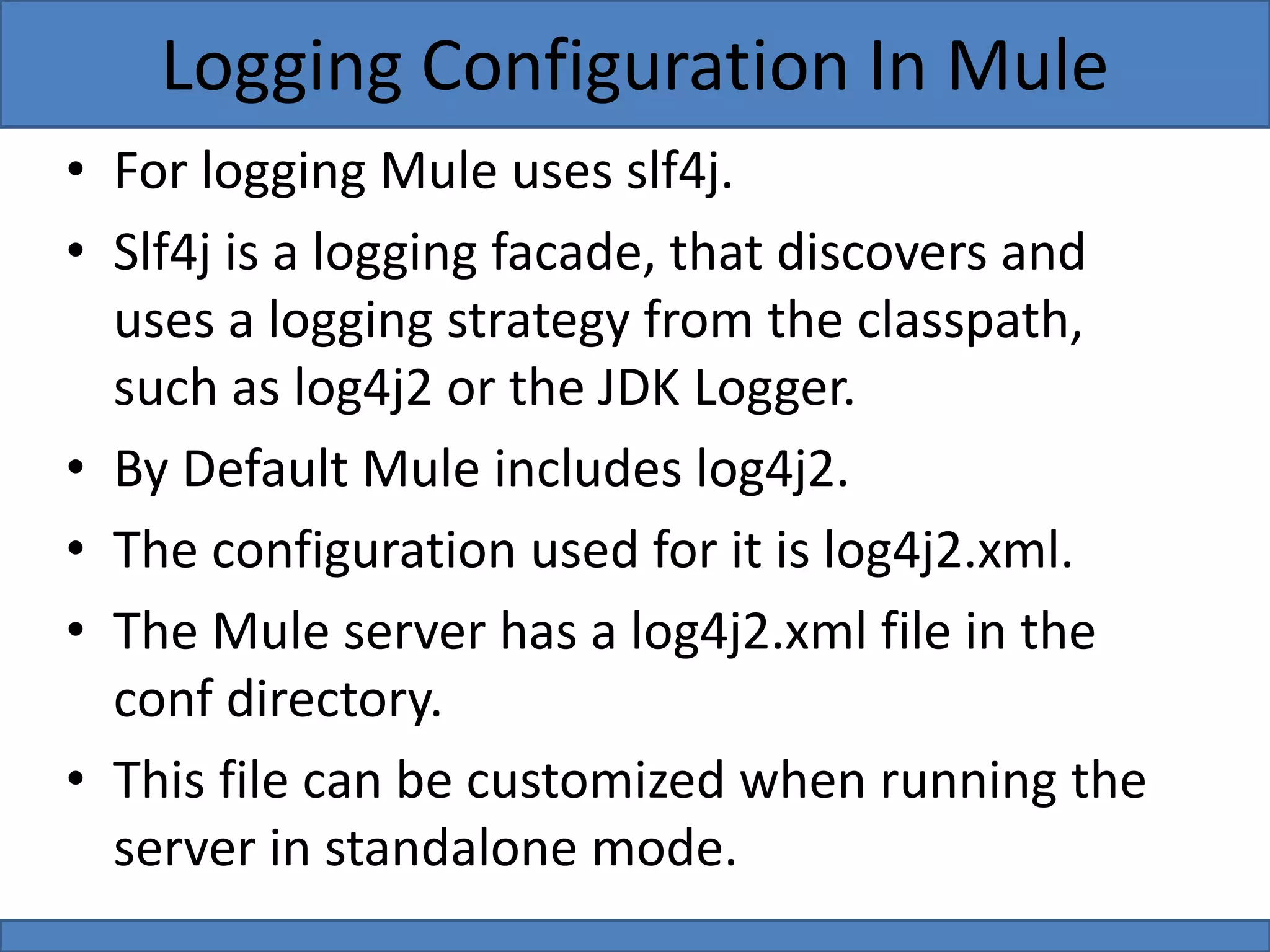 Mule debugging logging_configuration_in_mule | PPT
