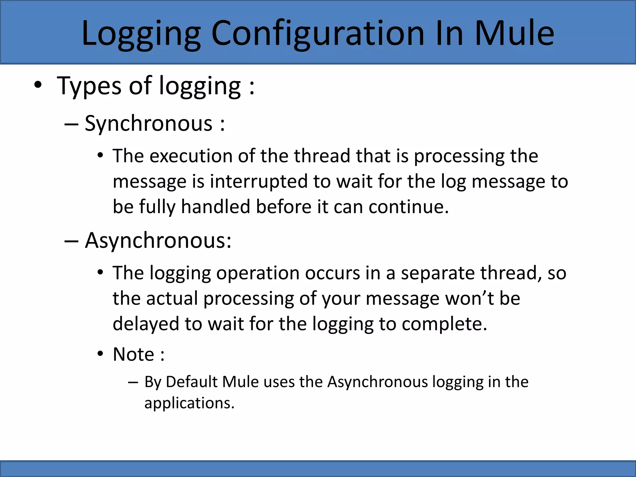 Mule debugging logging_configuration_in_mule | PPT