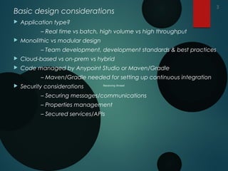 Mule – design considerations | PPT