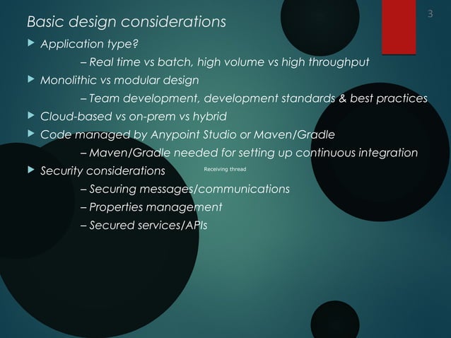 Mule – design considerations | PPT