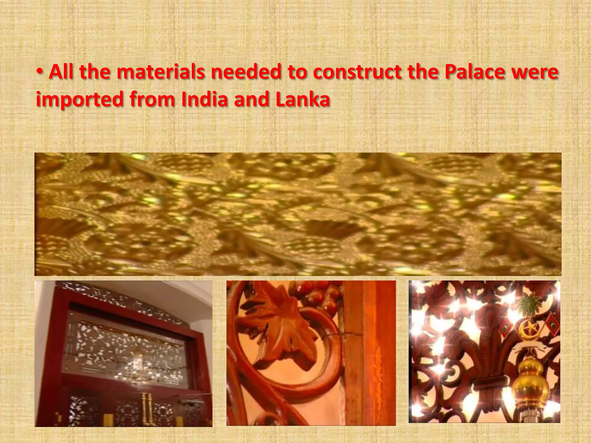 Mulee Aage - The Presidential Palace (Maldives) | PPTX