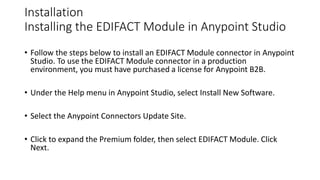 Mule edifact module | PPT