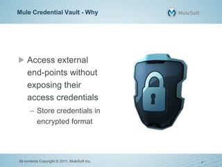 Mule enterprise security | PPT
