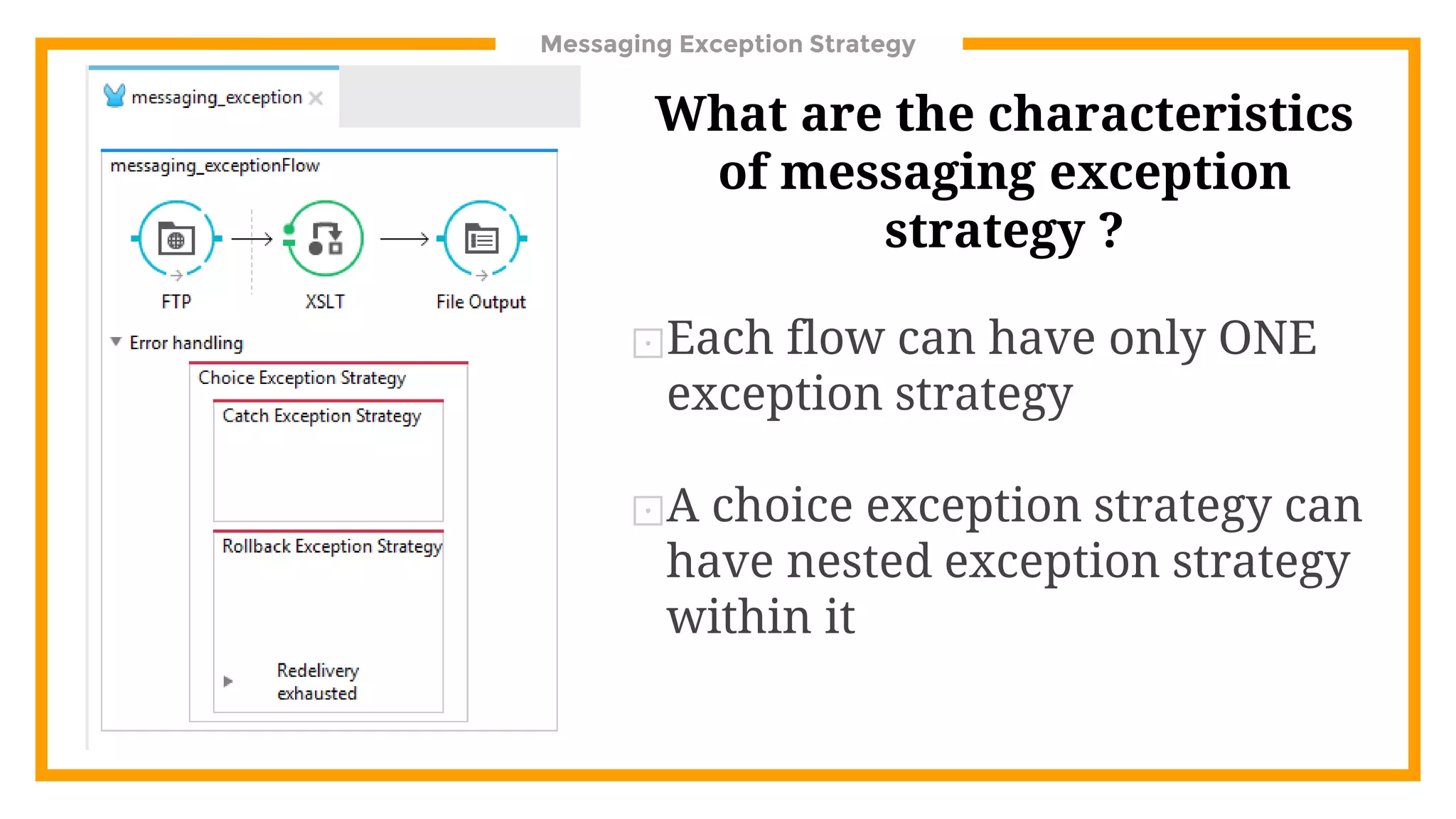 Mule error handling | PPTX