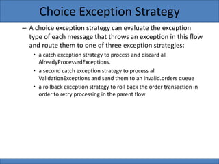 Mule error handling_choice exception strategy | PPT