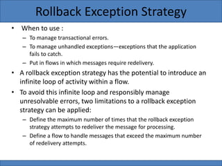 Mule error handling_rollback exception strategy | PPTX