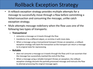 Mule error handling_rollback exception strategy | PPTX