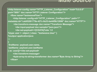 Mule Esb Data Weave | PPTX