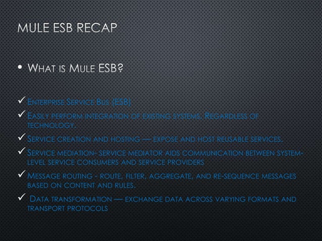 Mule esb | PPT