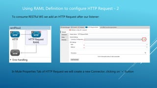 Mule ESB - Consuming RESTful WS with RAML Definition | PPTX