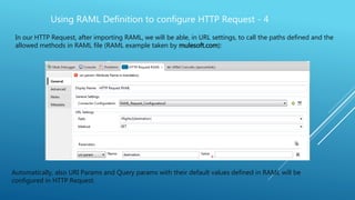 Mule ESB - Consuming RESTful WS with RAML Definition | PPTX