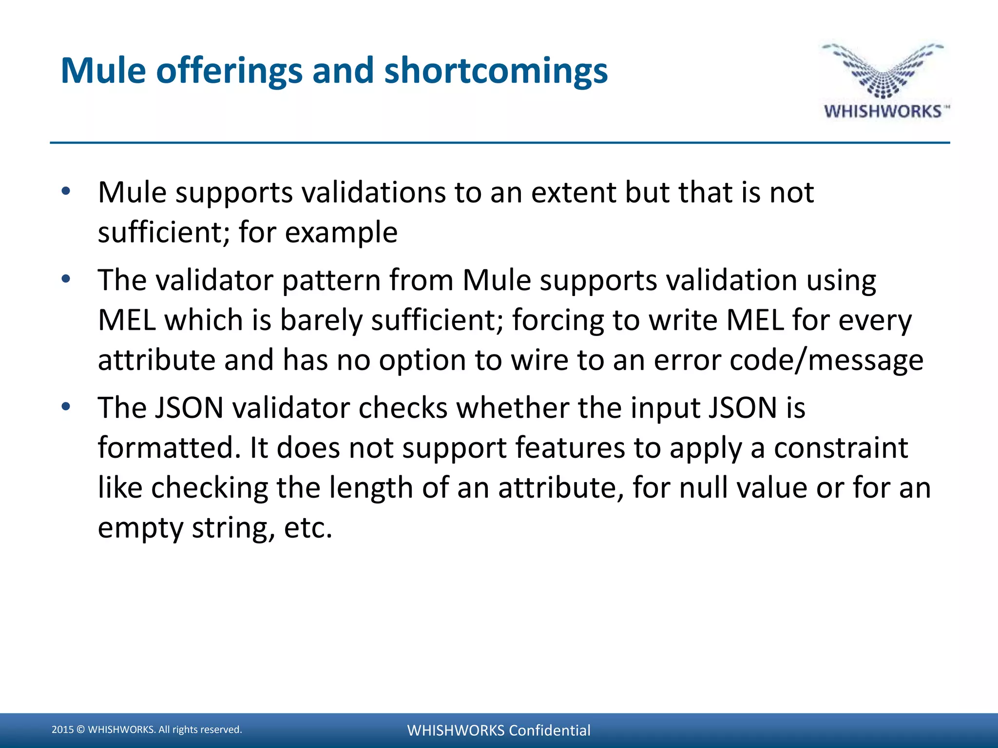 Mule Esb Data Validation Best Practices Ppt