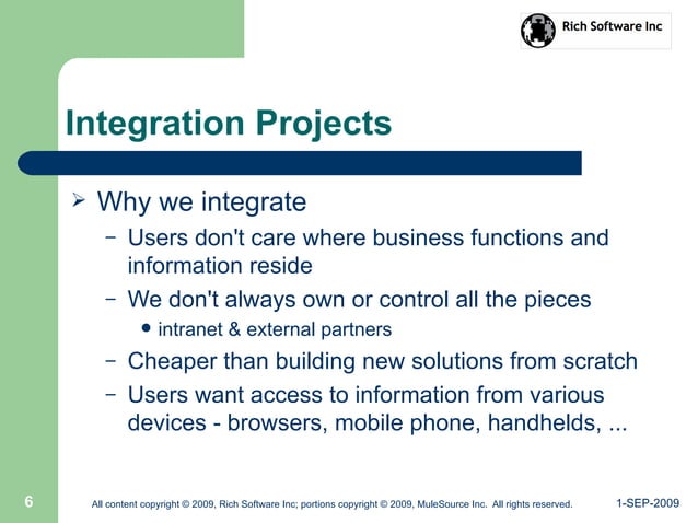 Mule ESB - Integration Simplified | PPT