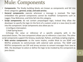 Mule esb and_relevant_components | PPT