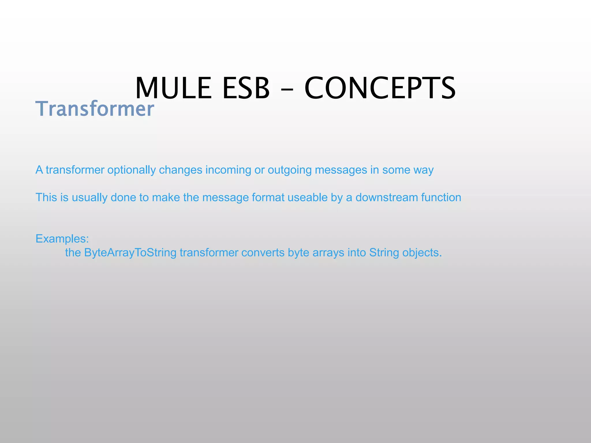 Mule esb basic introduction | PPT