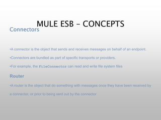Mule esb basic introduction | PPT