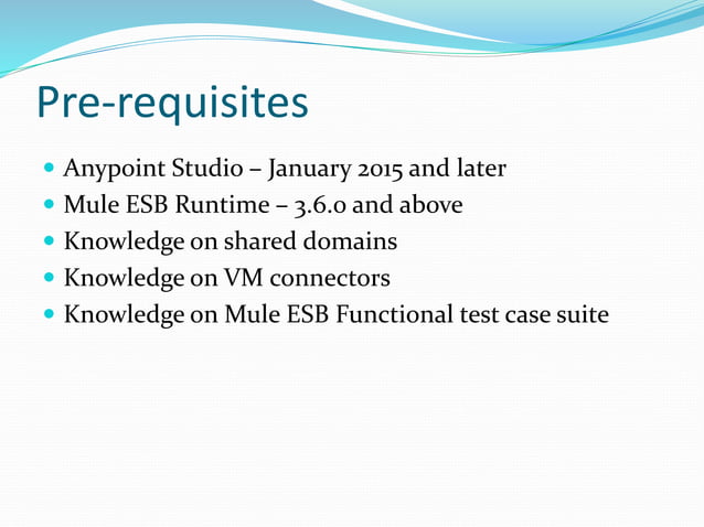 Mule ESB - Intra application communication | PPT
