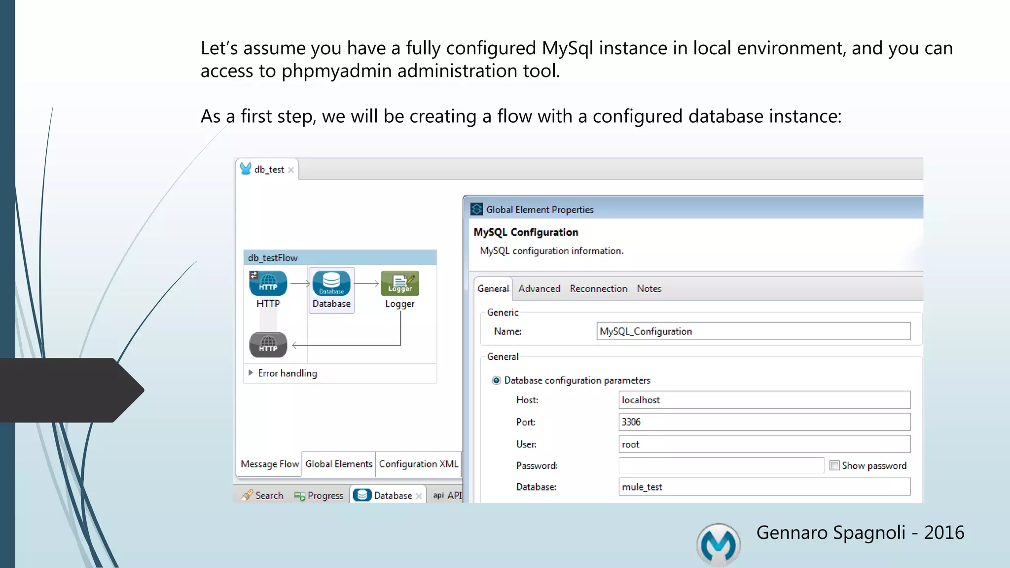 Mule Esb How To Make Crud Operations To A Mysql Database In 5 Minutes Ppt