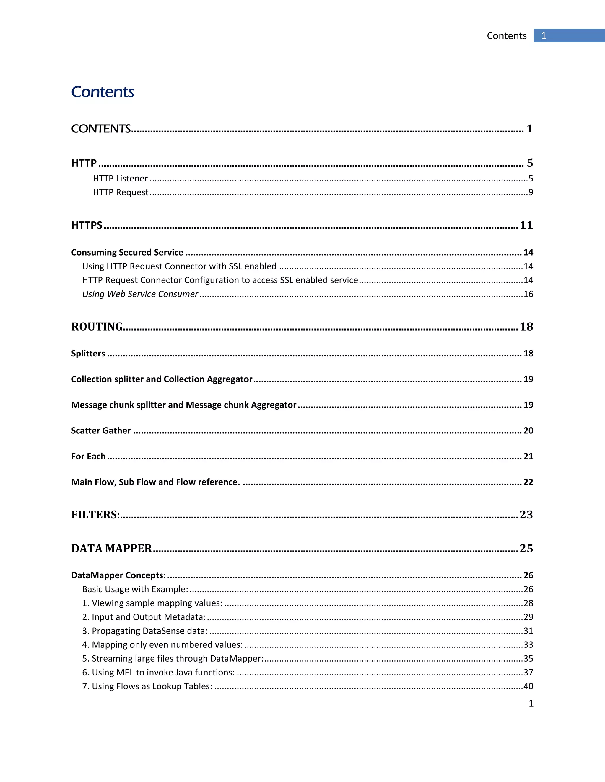 Mule ESB Examples | PDF