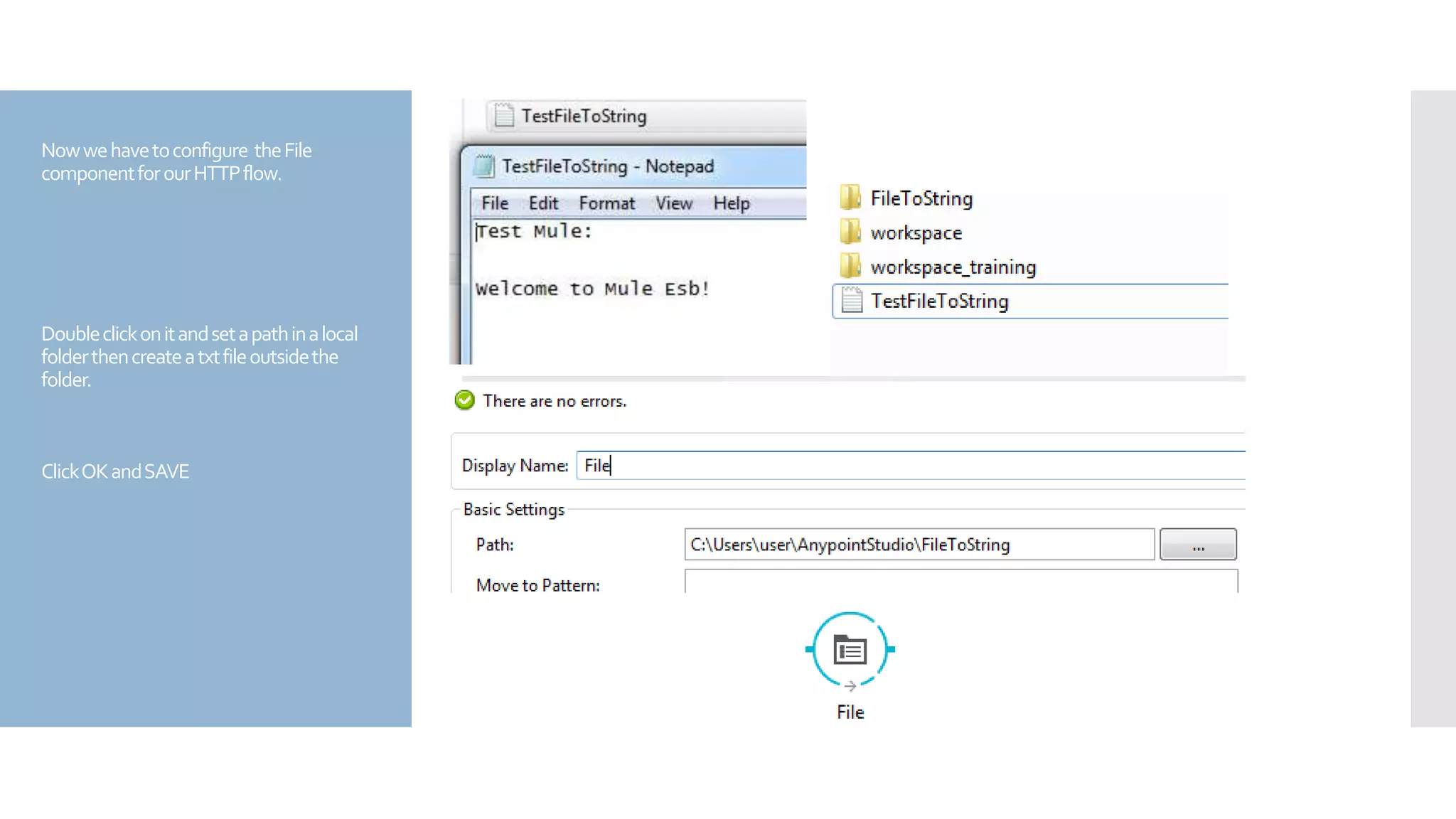 Mule Esb File To String Flow Ppt