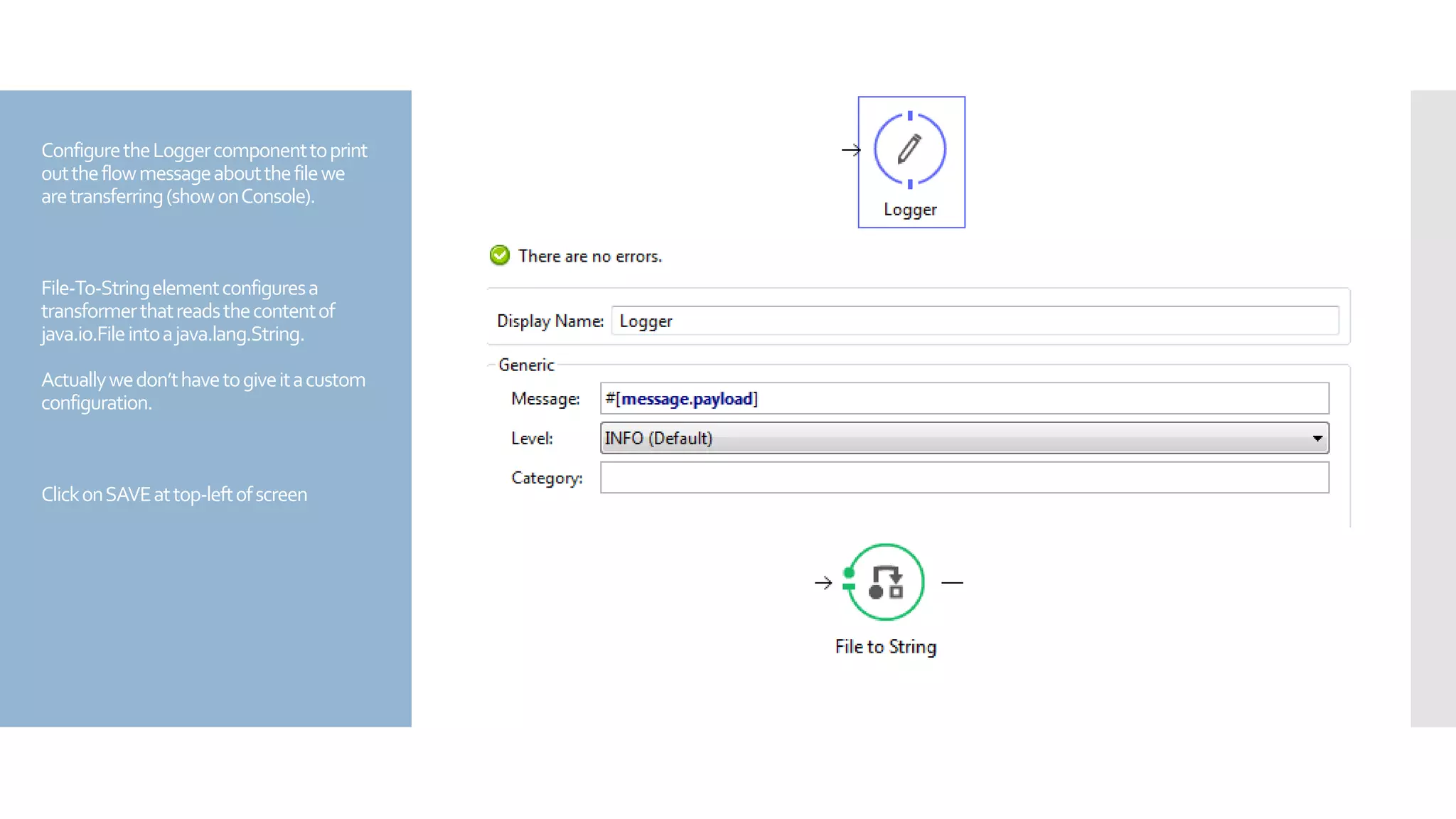 Mule Esb File To String Flow Ppt