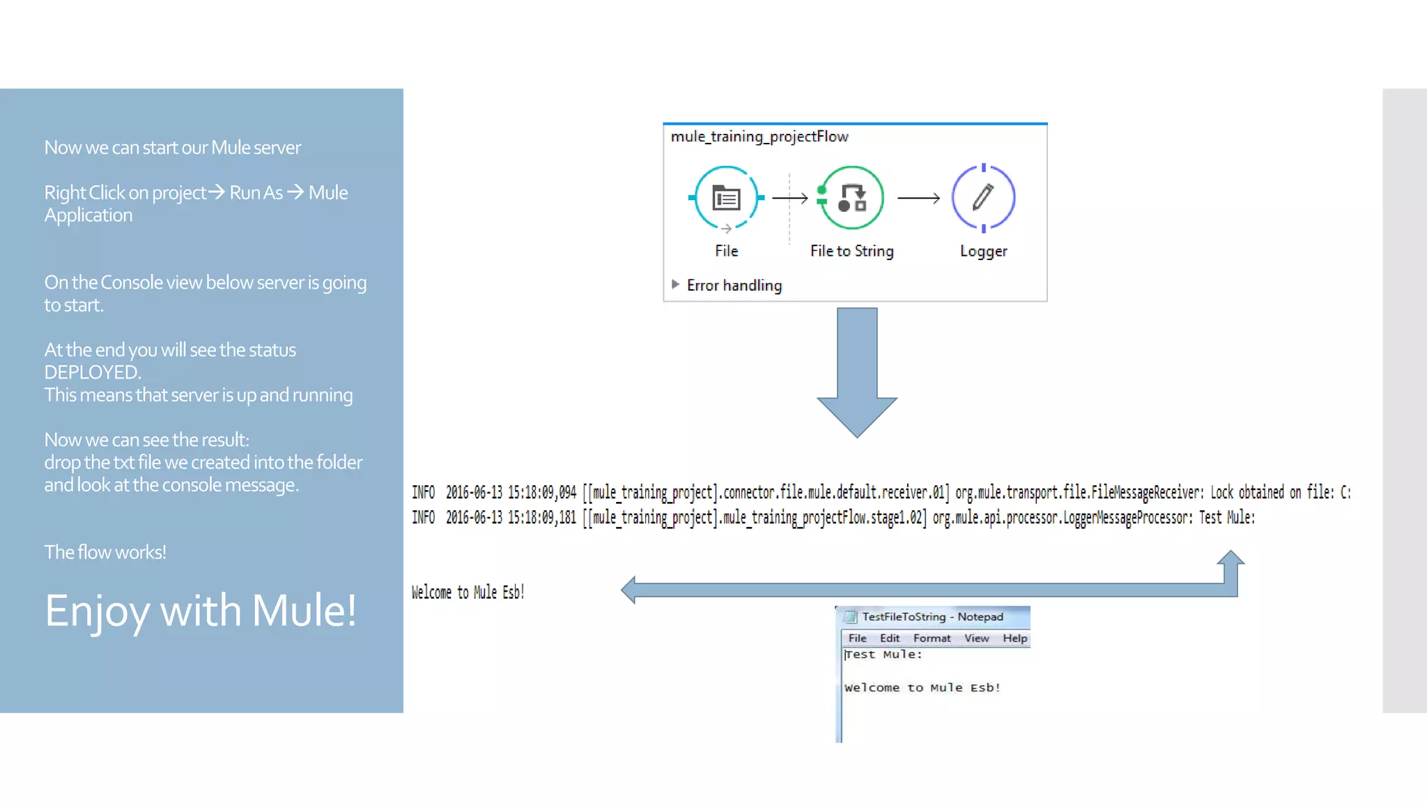 Mule Esb File To String Flow Ppt