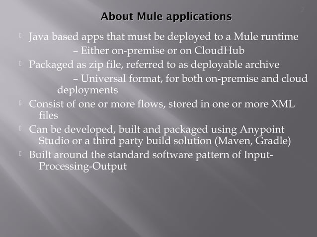 Mule esb flow processing strategies | PPT