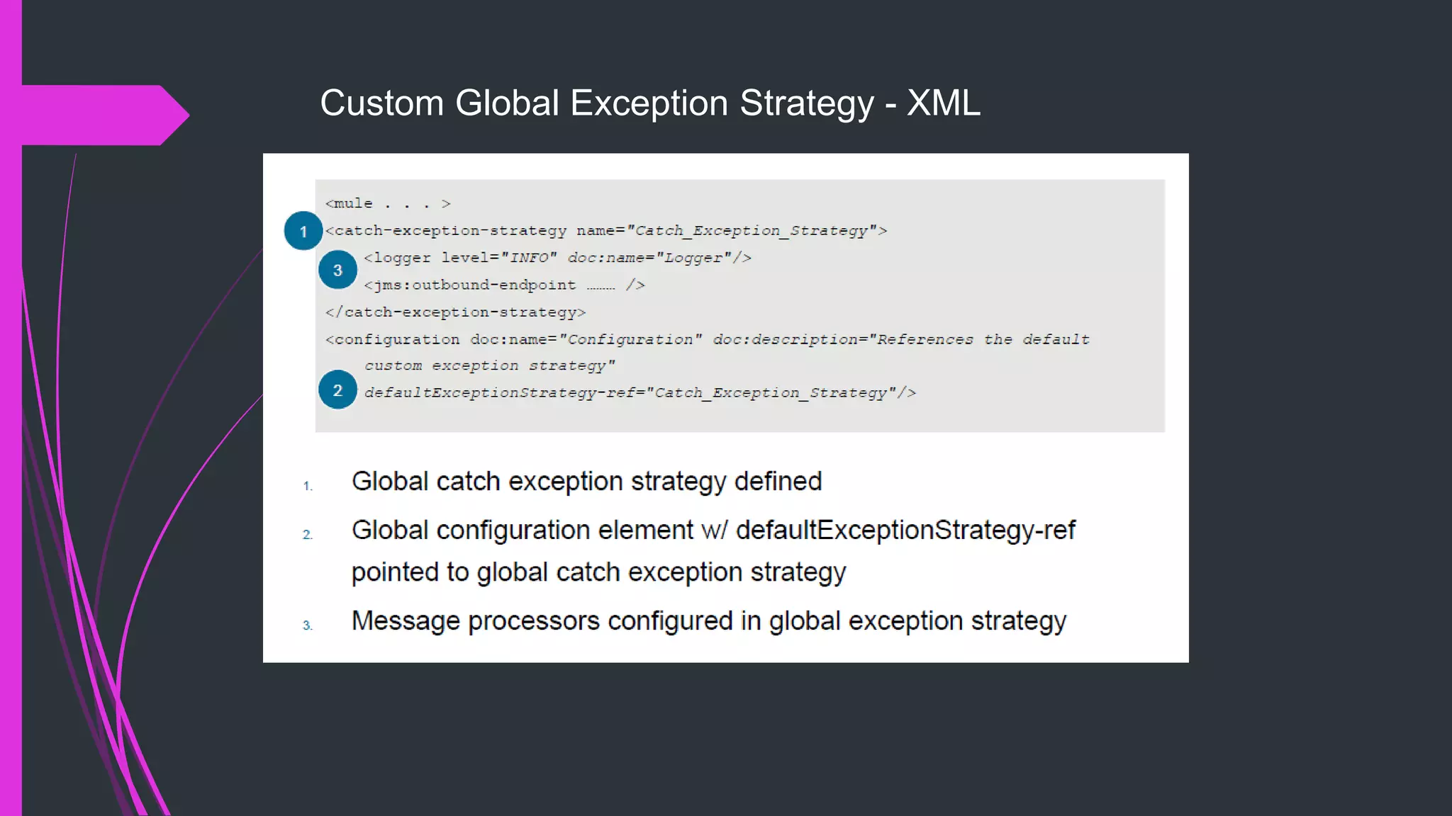 Mule esb handling errors | PPT
