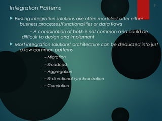 Mule esb integration patterns | ODP