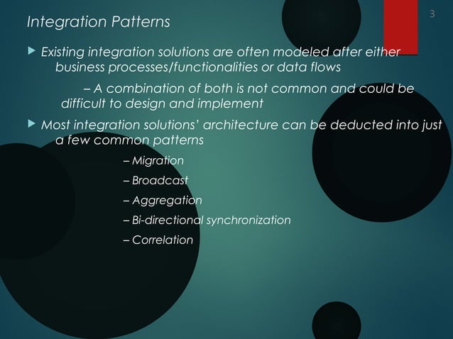 Mule esb integration patterns | ODP