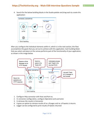Mule ESB Interview or Certification questions | PDF
