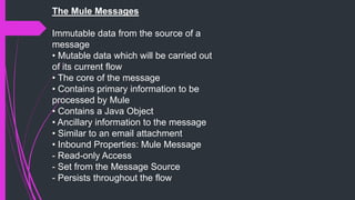 Mule esb messages Different type of mule messages | PPT