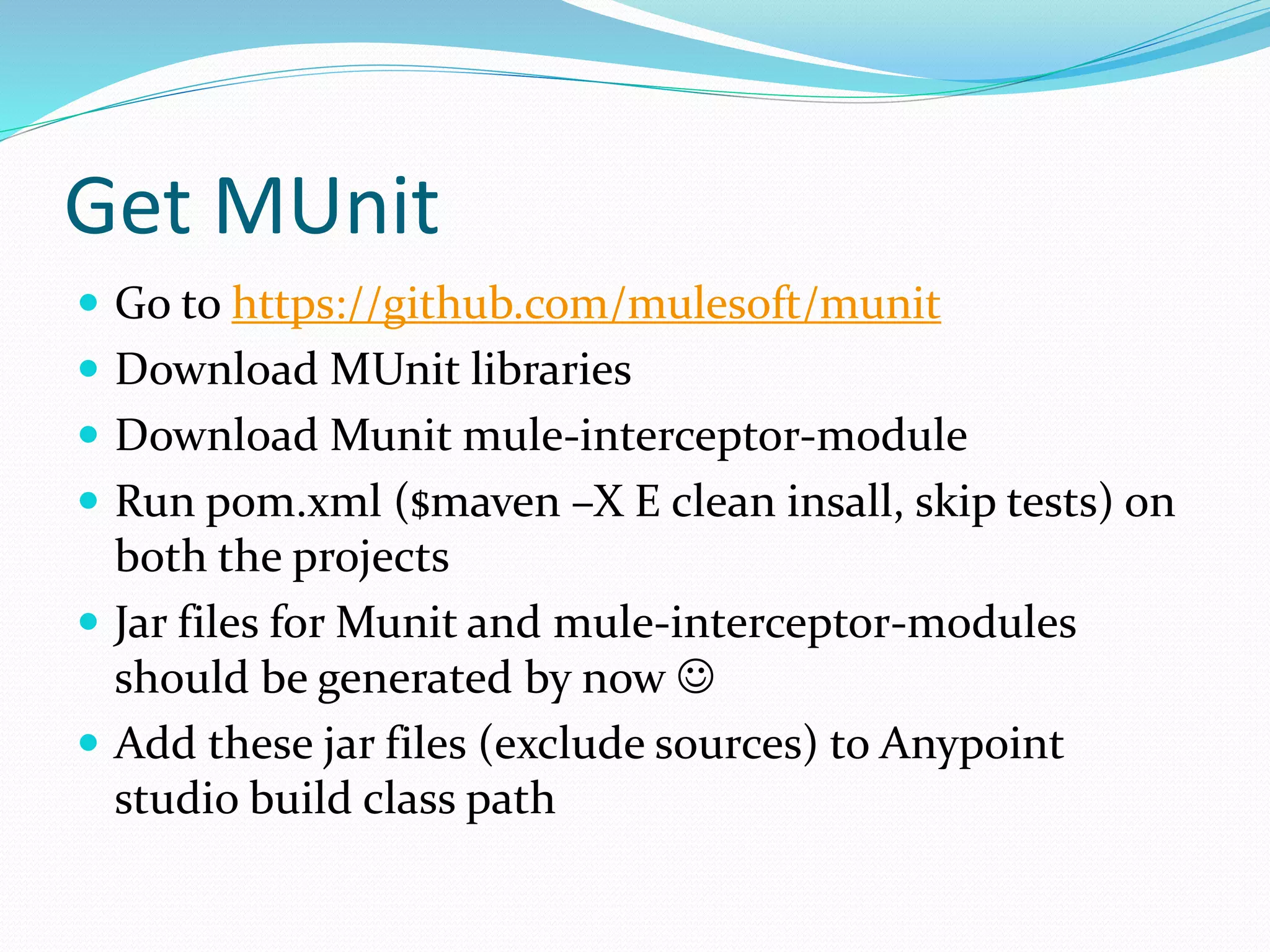 Mule ESB - Mock Salesforce Interface | PPTX