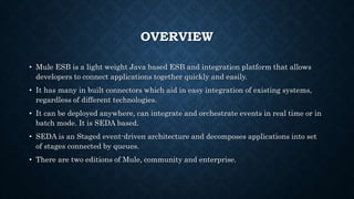 Mule esb overview | PPT
