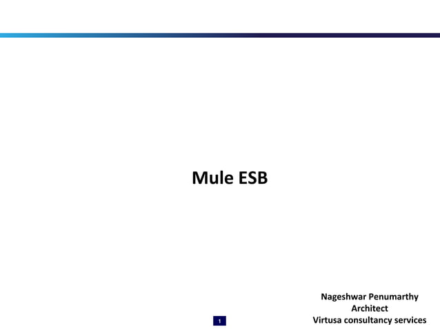 Mule esb presentation 2015 | PPT | Programming Languages | Computing