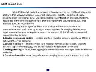 Mule esb presentation 2015 | PPT | Programming Languages | Computing