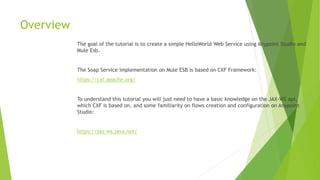 Mule esb soap_service | PPT