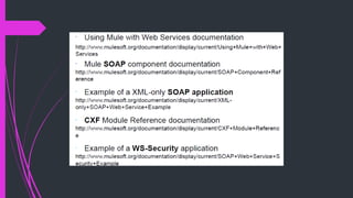 Mule esb soap web services | PPT
