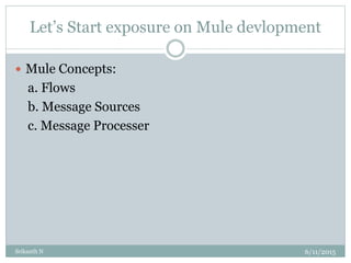 Mule ESB Tutorial Part 1 | PPTX