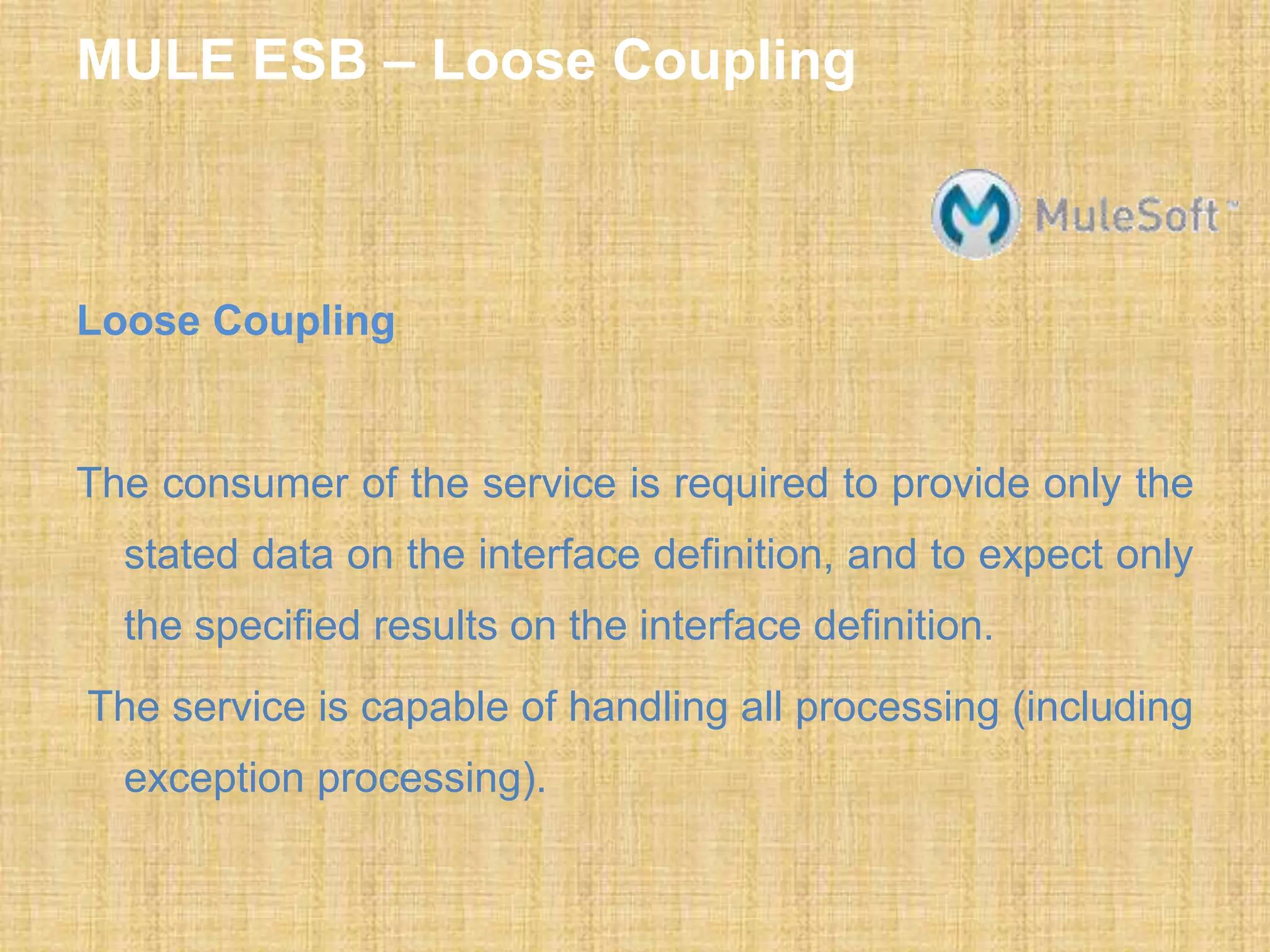 Mule esb usecase | PPTX