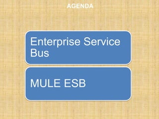 Mule esb usecase | PPTX