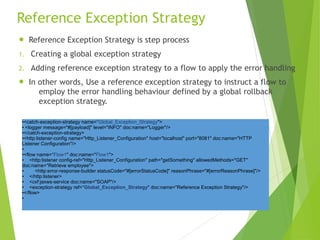 Mule exception handlingstrategies | ODP