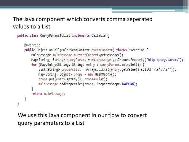 Mule for each scope headerc ollection