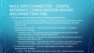 Mule HDFS Connector | PPT