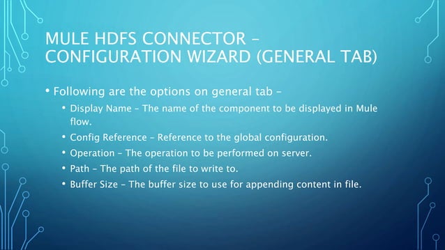 Mule HDFS Connector | PPT