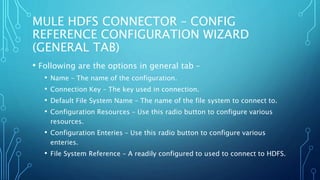 Mule HDFS Connector | PPTX