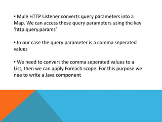 Mule – header collection | PPT