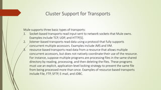 Mule high availability (ha) cluster | PPT
